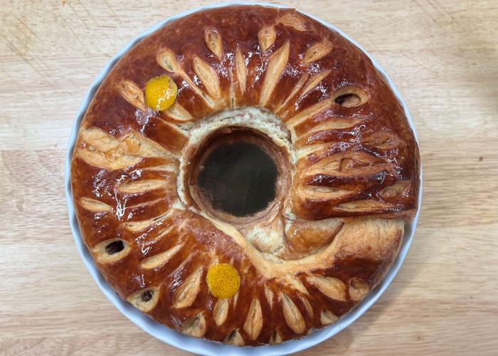 Ayu, Cure make a cocktail king cake for Mardi Gras in NOLA | Where NOLA ...