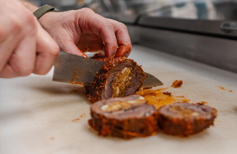 Chef Michael Gulotta makes New Orleans Sicilian bruccialuna | Where ...