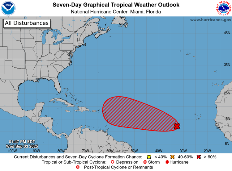 NHC outlook not expected to impact Southwest Louisiana | Lake Charles ...