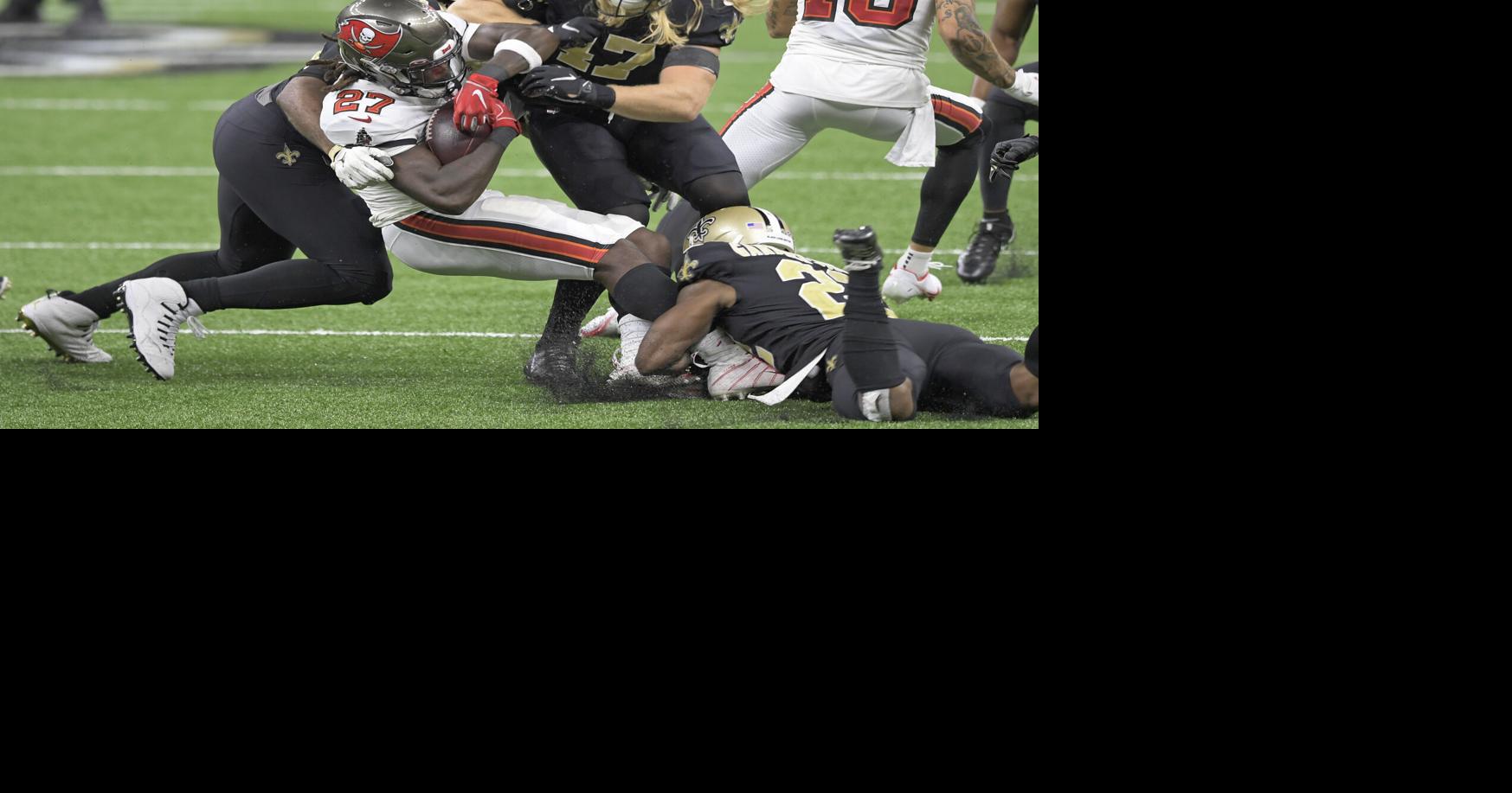 Saints' streak of holding running backs to less than 100 yards now at ...