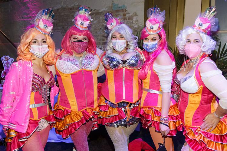 Pussyfooters Celebrate Turning 21 At The Blush Ball Having Fun And