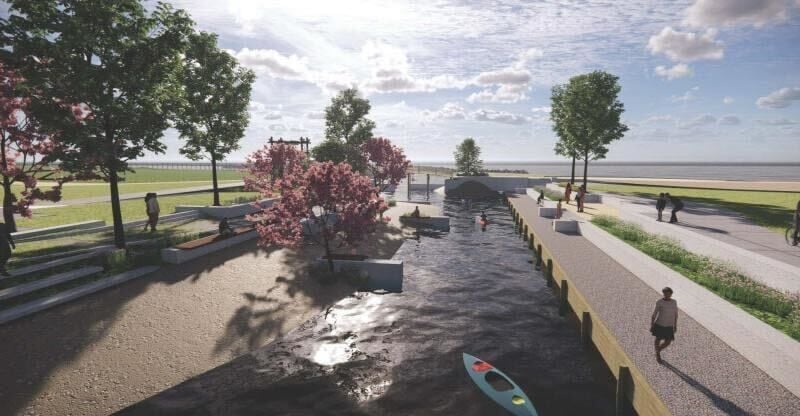 Kayak launch, 'bird's nest' next for Bucktown lakefront | Jefferson ...