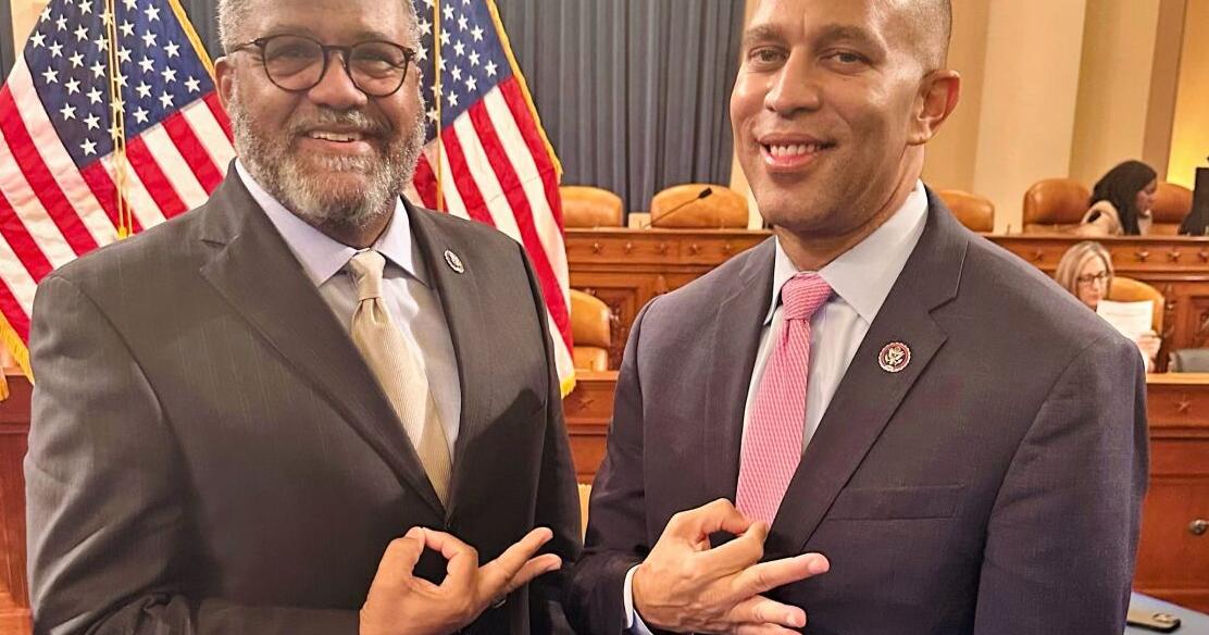 Minority Leader Hakeem Jeffries frat brother of Troy Carter | Local ...