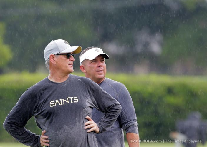 Benjamin Watson, Marcus Davenport, Shane Vereen leave Saints practice ...