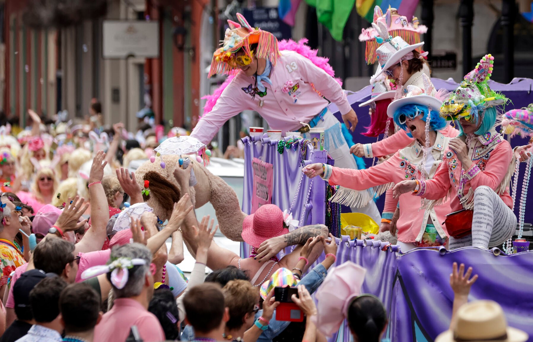 New French Quarter Easter Parade route cuts Bourbon Street | News ...