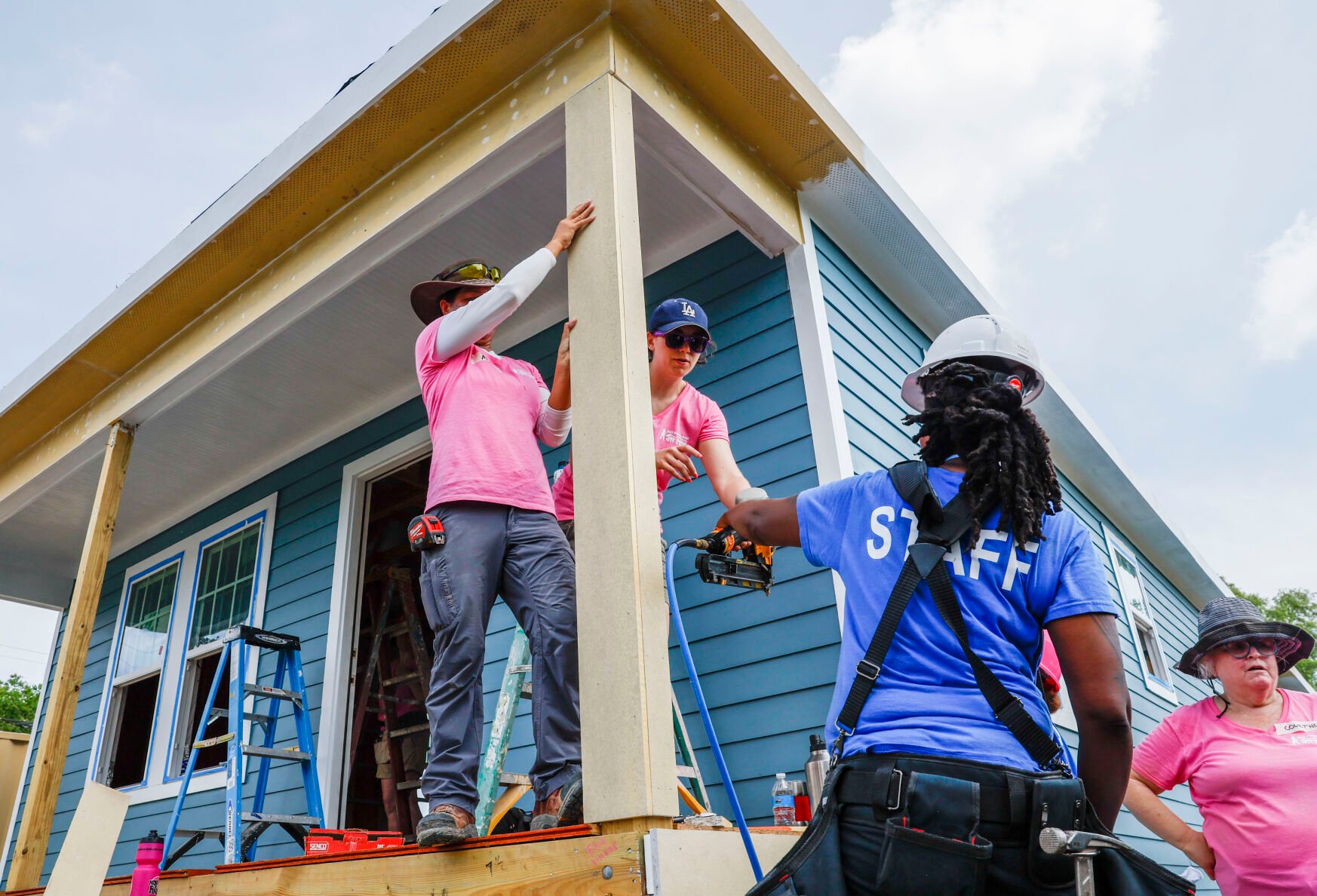 Habitat's Women Build helps construct a home for a mother | Photos ...
