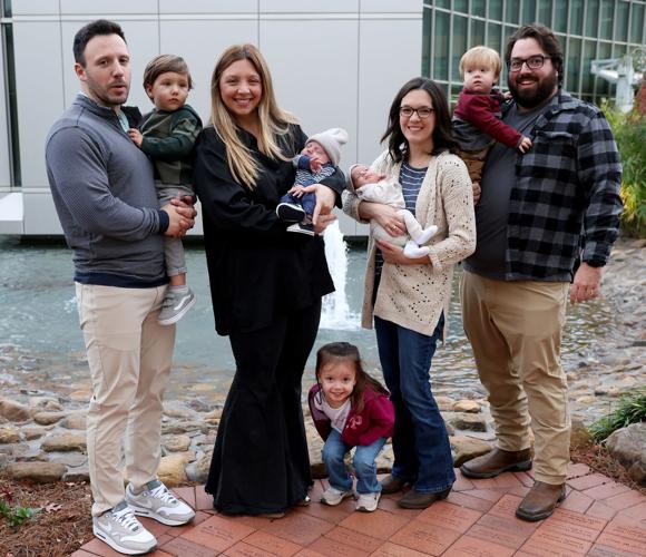 NEW LIFE — Family celebrates multiple births on same day | St. Tammany ...
