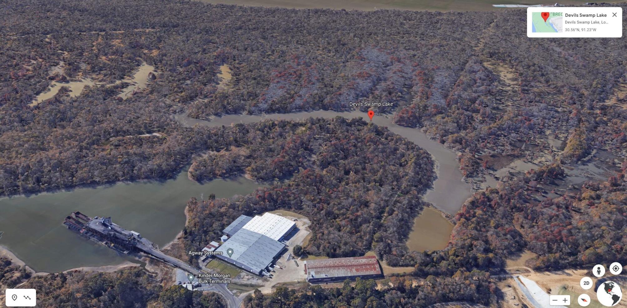 Pollution concerns about this Louisiana swamp were raised decades ago ...