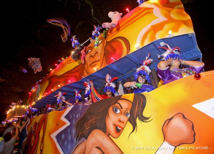 The Krewe of Cleopatra rolls down the Uptown route: photos ...