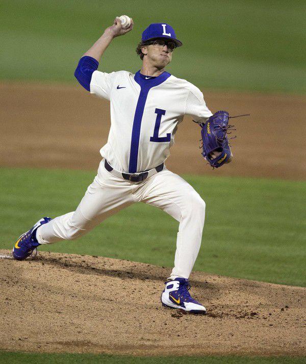 MLB Draft 2018: LSU pitcher Cam Sanders selected by Chicago Cubs in ...