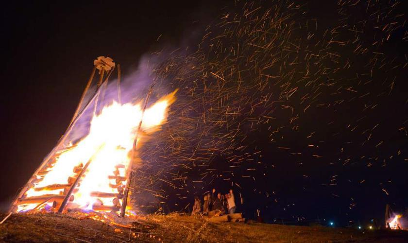 Traditional bonfires burn in St. James parish | News | nola.com