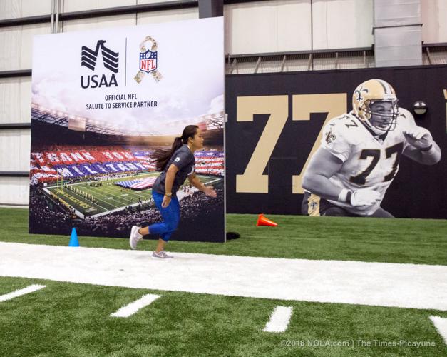 'I got you, buddy!' Drew Brees, Joe Lombardi participate in USAA's NFL ...