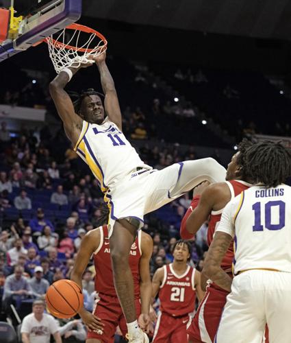 LSU basketball beats Arkansas, winning first SEC game | LSU | nola.com