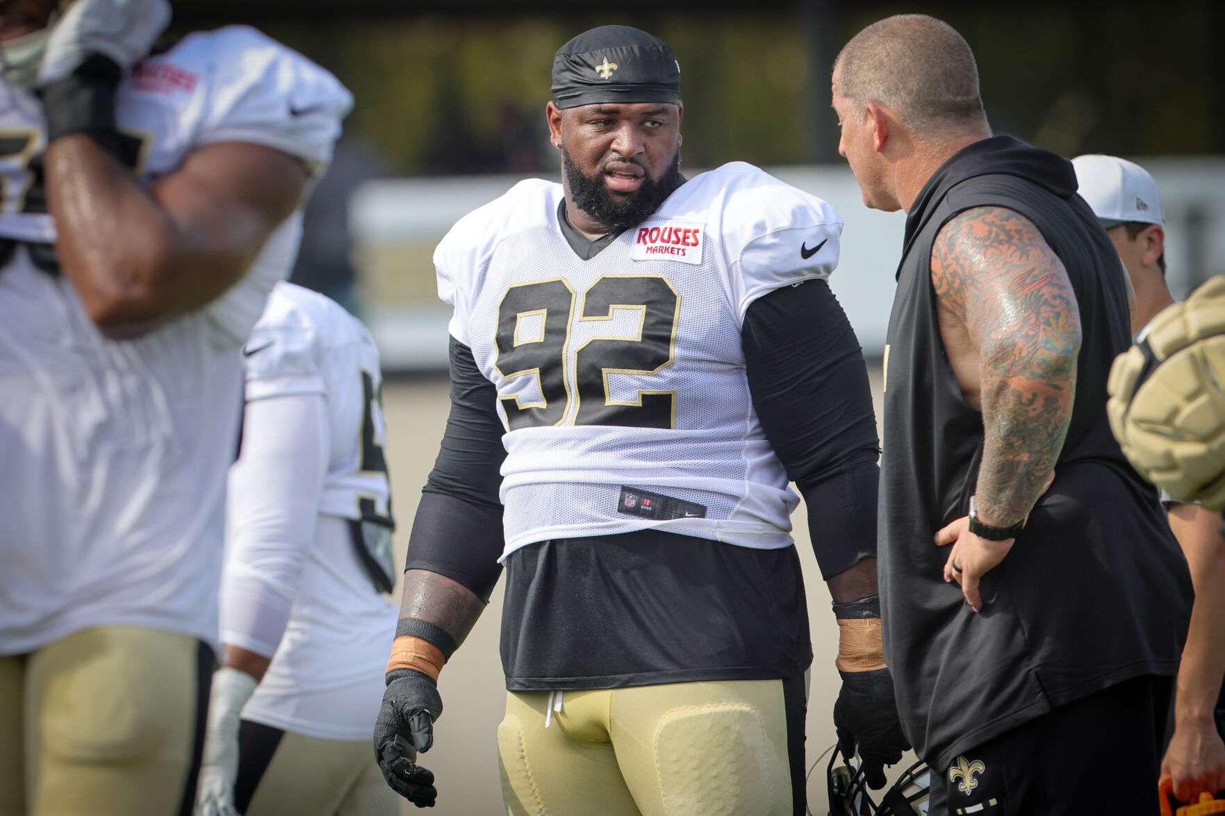 Davon Godchaux would like to see this DC fix his LSU Tigers | Saints ...