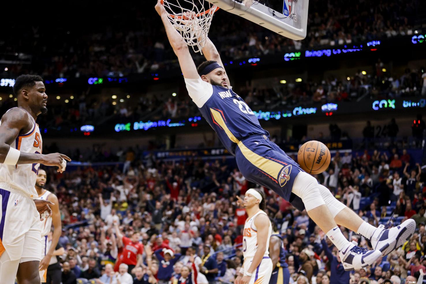 Larry Nance Jr. 'does it all' for Pelicans, who have one of the NBA's ...