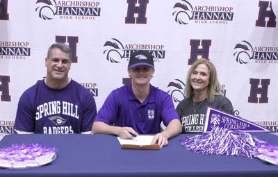 Hannan's Coe inks with Spring Hill for baseball | St. Tammany community ...