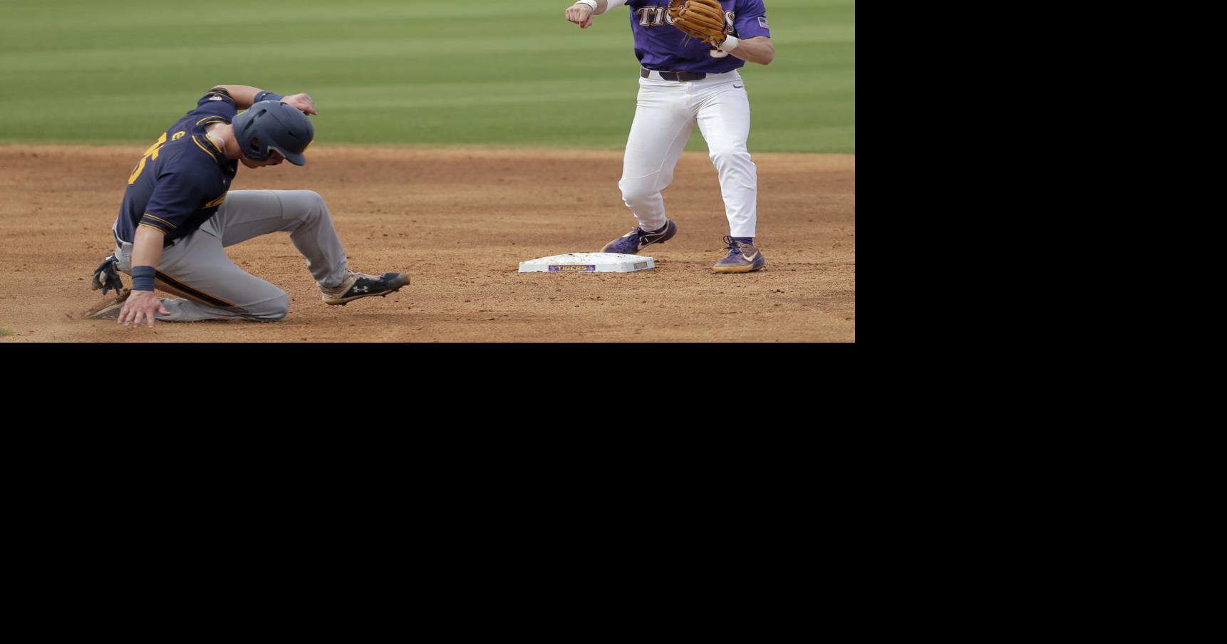 LSU infielder Hal Hughes out 'at least a week’ with thumb injury ...