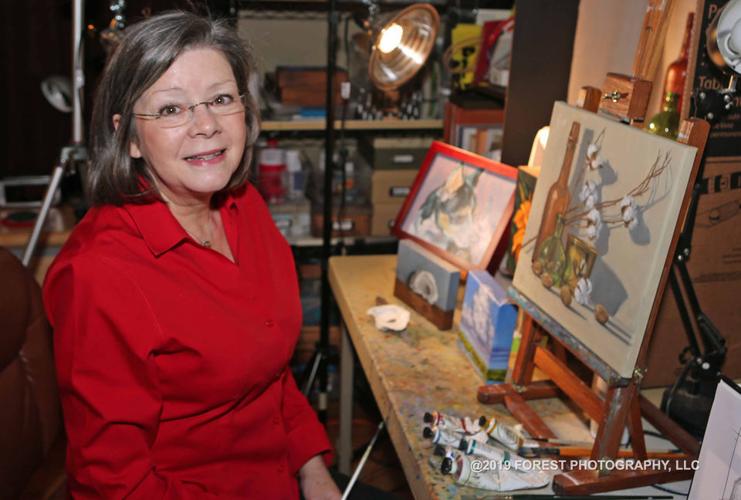 Donna Richard enjoying her journey through the art world | Archive ...