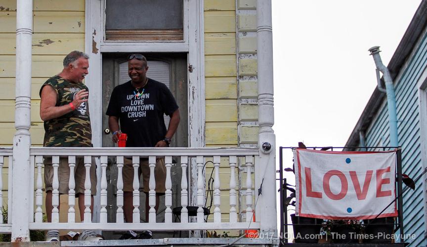 The fifth annual Jamie's Big A** Party on Oak St. in New Orleans ...