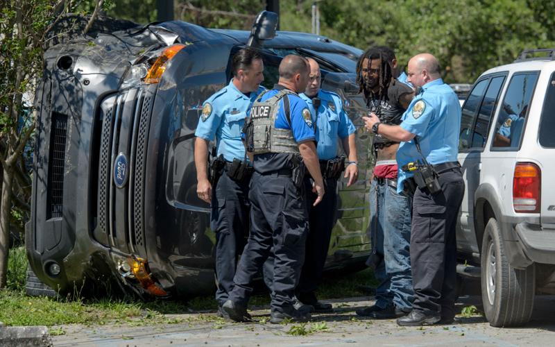 Kenner Police Man Arrested After High Speed Chase Ends With Flipped