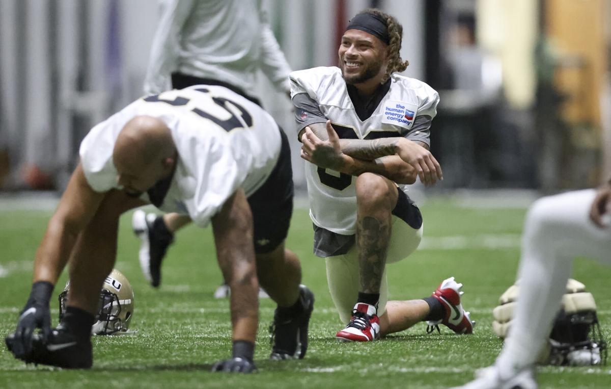 Photos: New Orleans Saints Tyrann Mathieu joins the team on his first ...