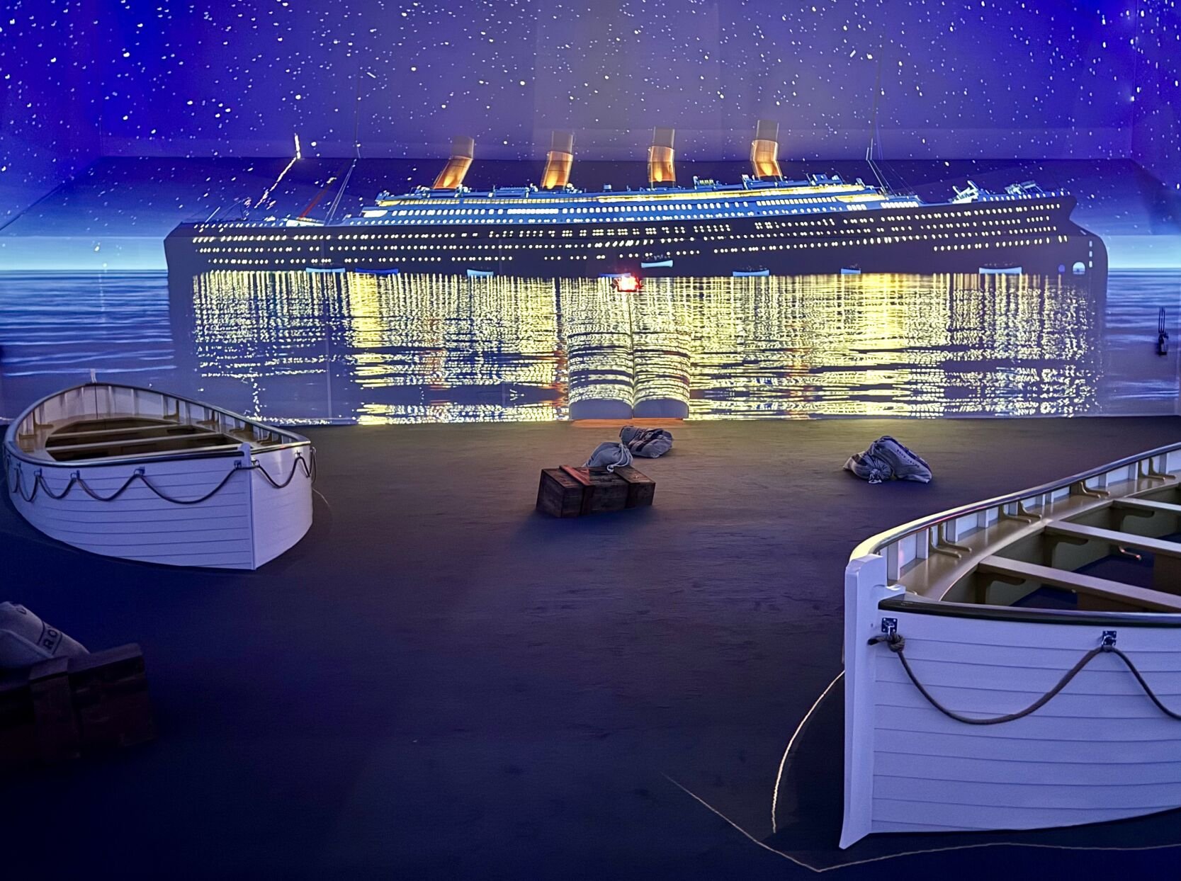 Titanic Immersive Voyage high-tech attraction in New Orleans ...
