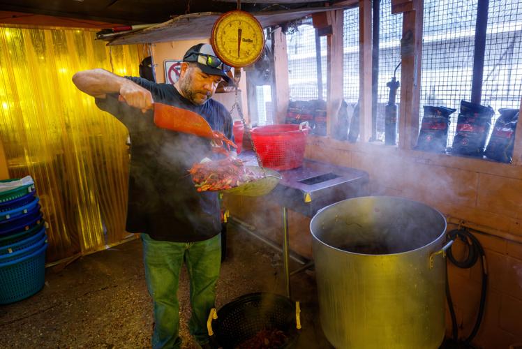 Boiled crawfish gets early start in New Orleans LA in 2026 | Ian ...