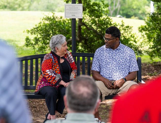 Lillie Petit Gallagher is honored by a bench in City Park | Louisiana ...