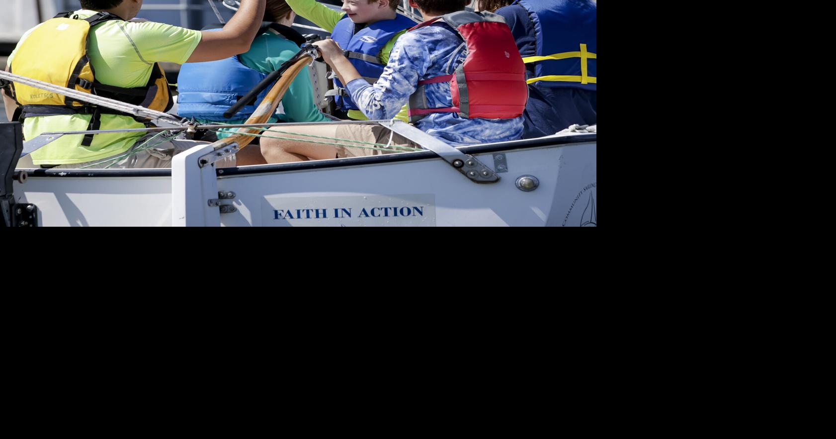 Photos: Young sailors take to the water for a Community Sailing New ...