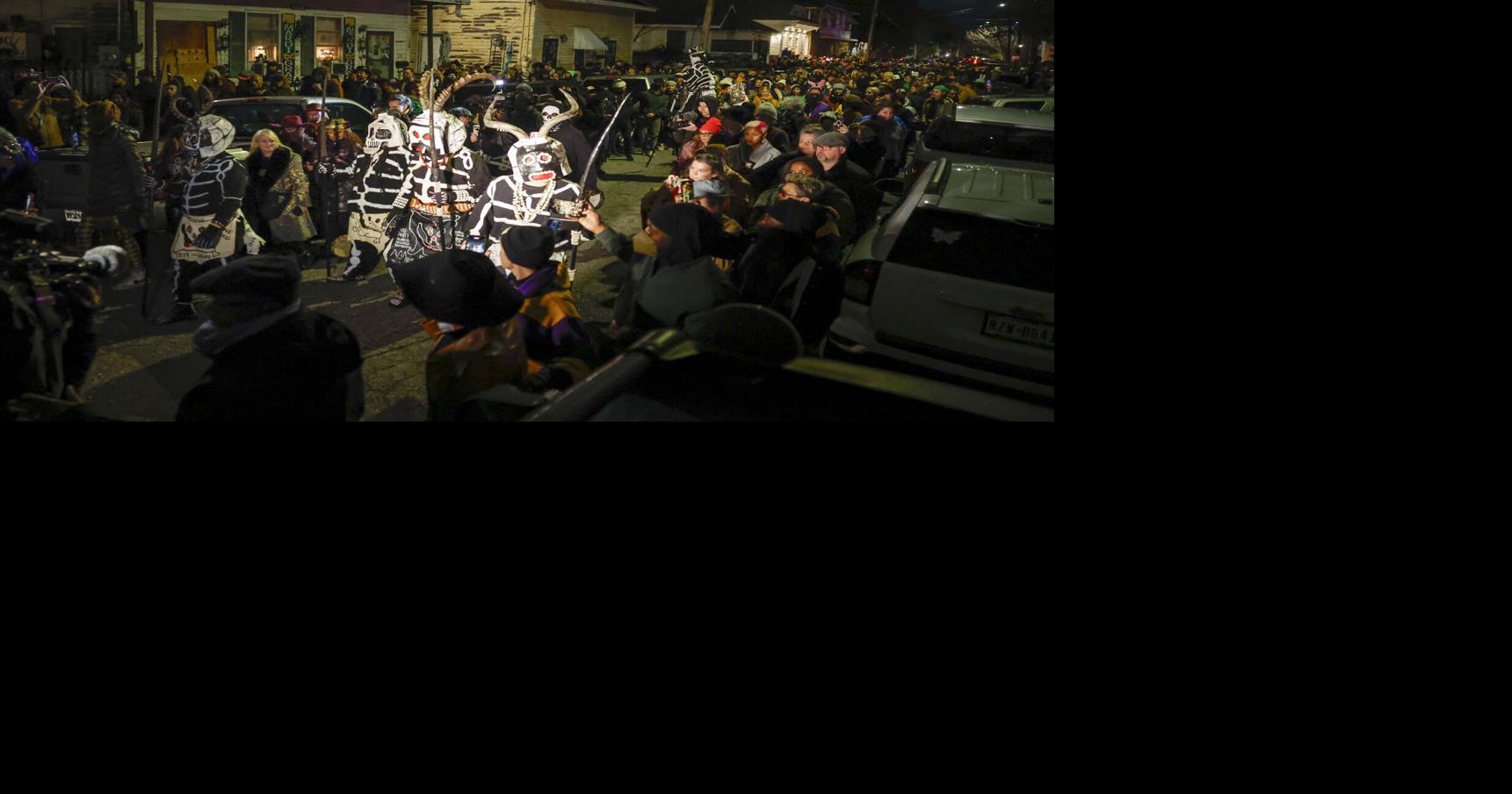Northside Skull and Bone Gang wake up Treme on Mardi Gras | Photos ...