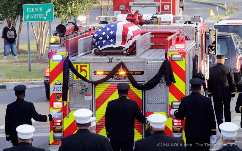 New Orleans Fire Department honors Captain Troy Magee with one last ...