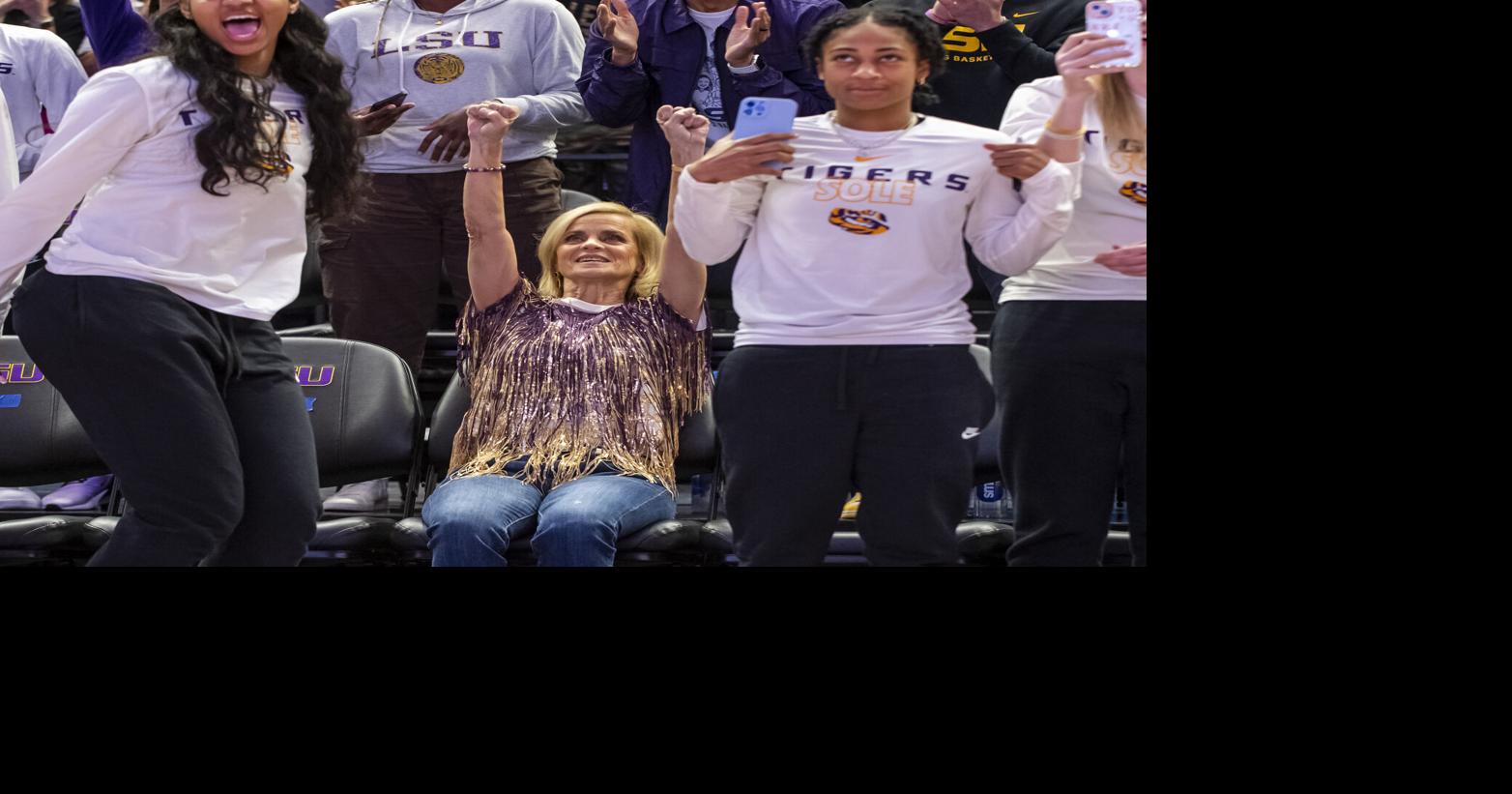 Kim Mulkey and LSU players took over a Raising Cane's drive-thru. Here ...