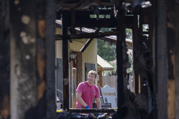 3 homes destroyed, 8 people displaced in Harahan fire | Crime/Police ...