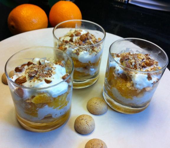 Side Dish: Orange-Almond Parfaits recipe | Where NOLA Eats | nola.com