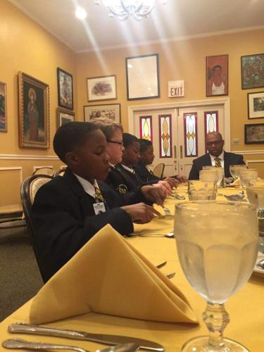 Belle Chasse Academy students practice etiquette skills at Dooky Chase ...