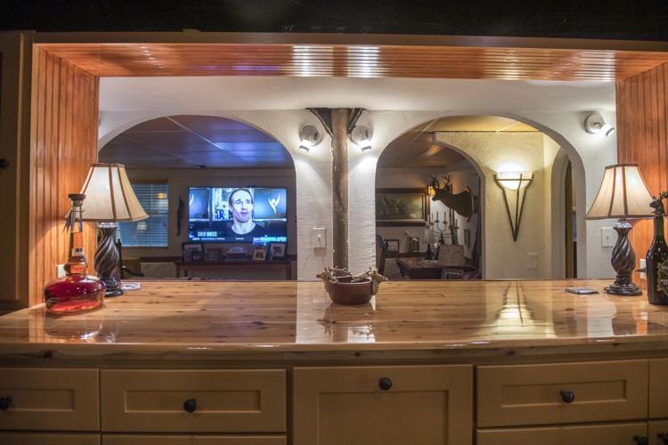 See Superdome announcer Mark Romig’s home: a Saints haven where friends ...
