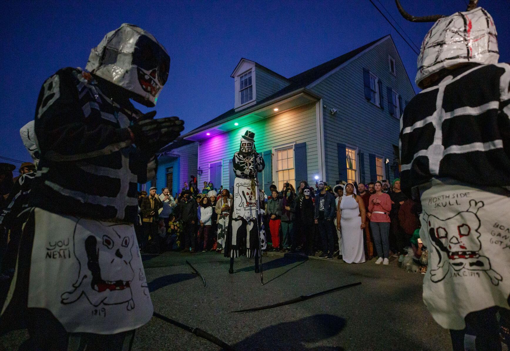 Photos: The Original Northside Skull and Bone Gang wakes up New Orleans ...