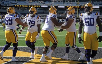 LSU offensive line powering SEC's top offense | LSU | nola.com