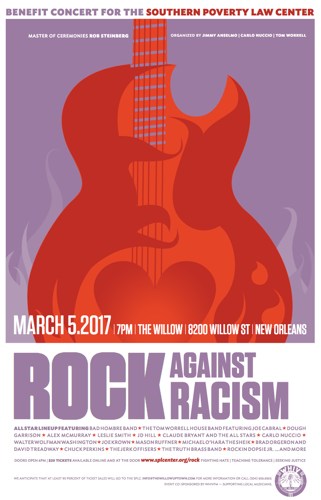 "Rock Against Racism" concert to benefit SPLC | The Latest | Gambit ...