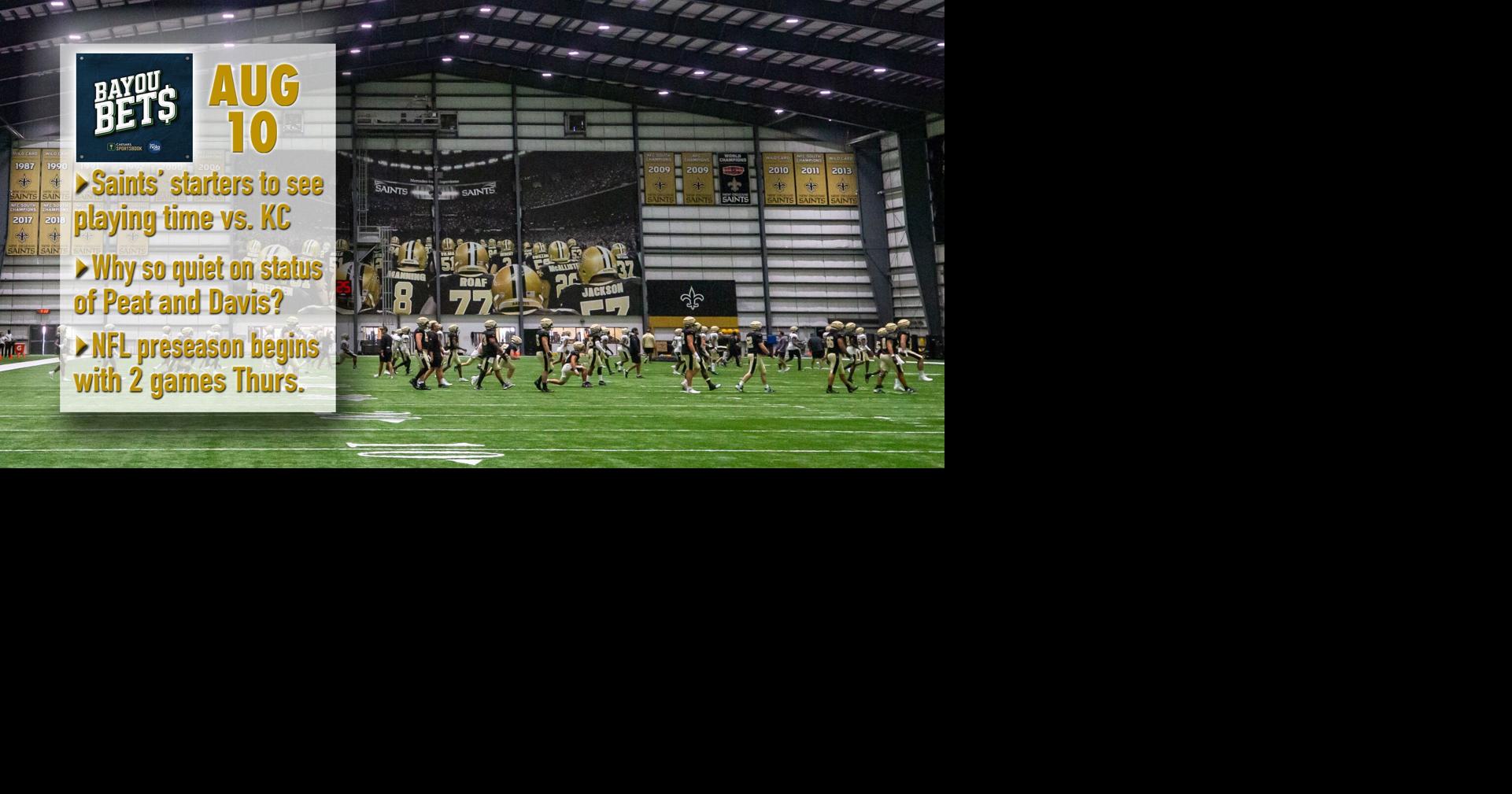 Saints starters to play some vs. Chiefs: Watch on Bayou Bets | Sports ...