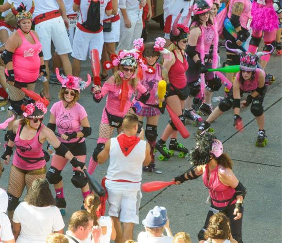 Photos: New Orleans runners duck and dodge bulls during annual Running ...