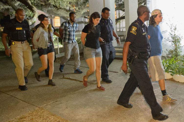 Six arrests after raucous protest against David Duke at Dillard ...