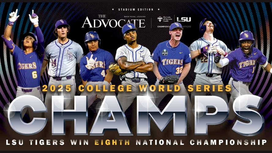 Buy LSU CWS championship poster in Baton Rouge LA | LSU | nola.com