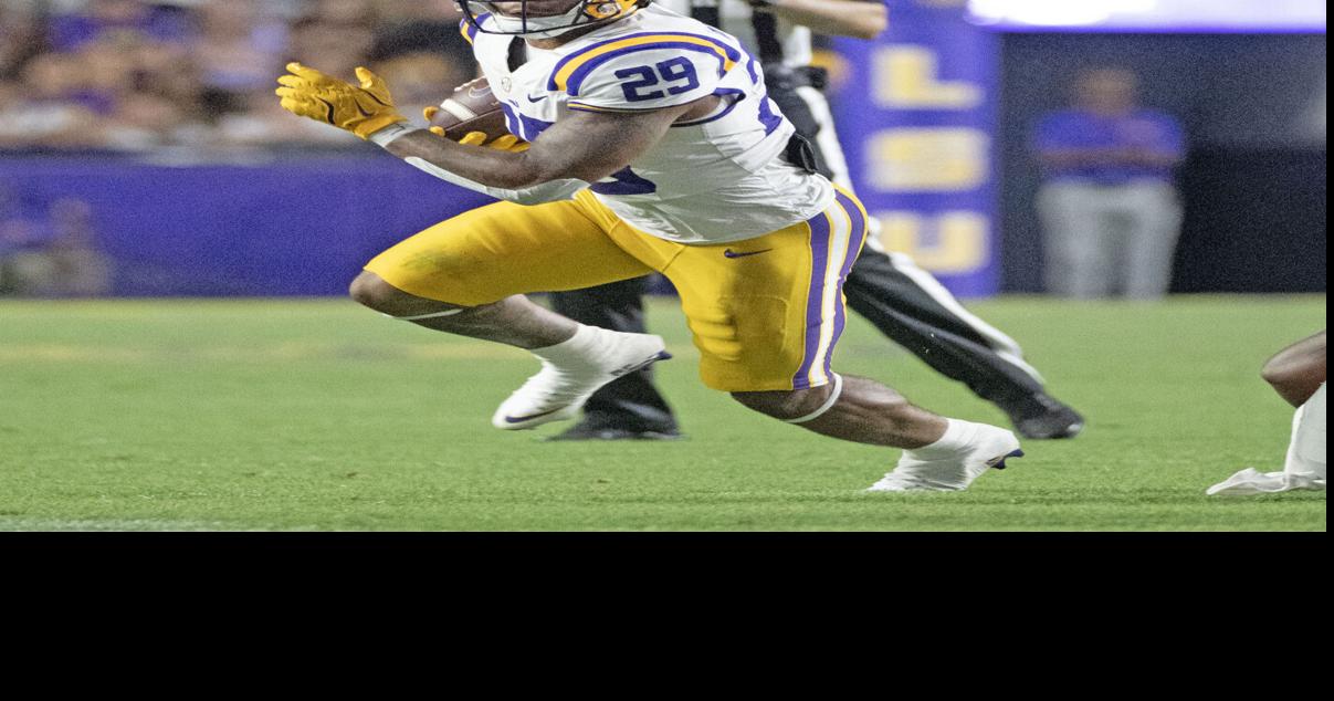 LSU's Caden Durham totals 157 yards early vs. South Alabama | LSU ...