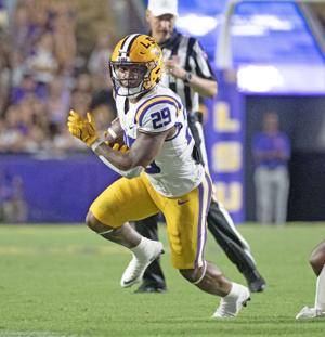 LSU's Caden Durham totals 157 yards early vs. South Alabama | LSU ...