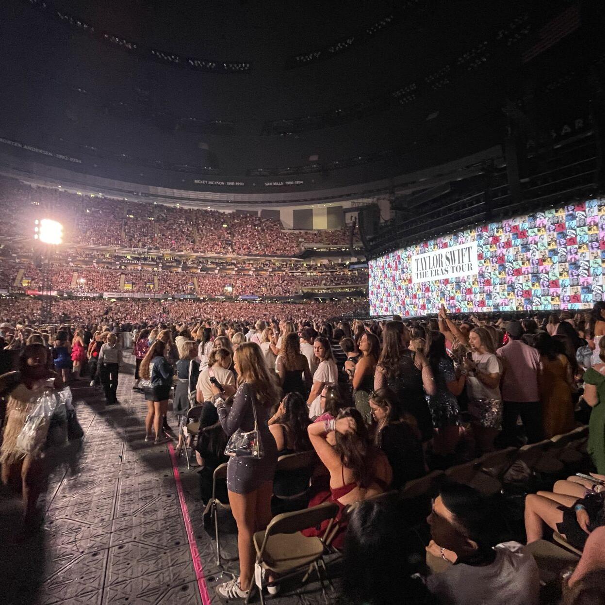 taylor swift crowd