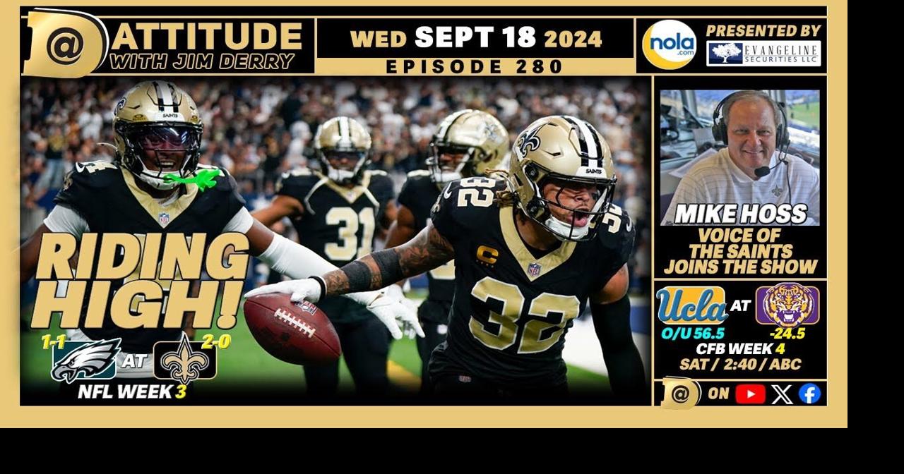 Voice of Saints Mike Hoss talks shocking start on Dattitude | Sports ...
