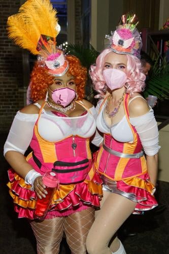 Pussyfooters Celebrate Turning 21 At The Blush Ball Having Fun And