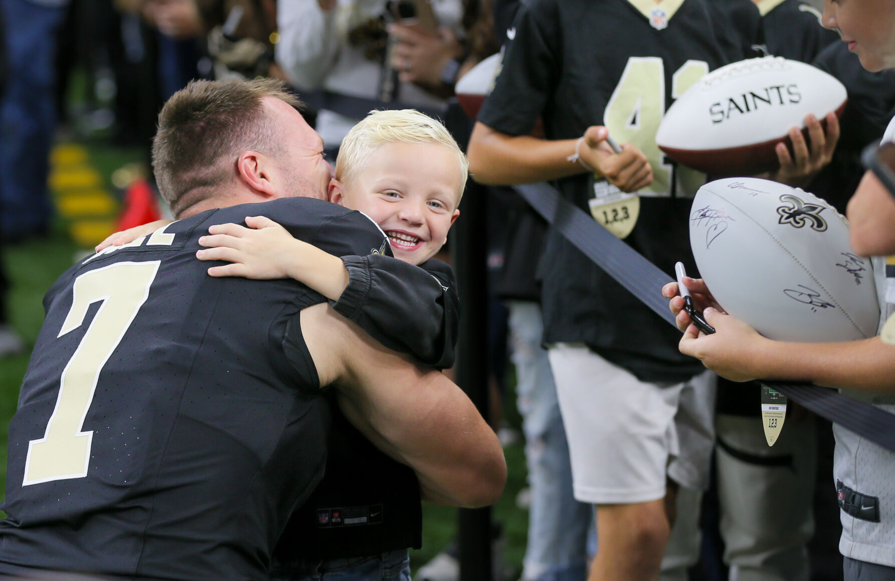 Check out the sights from Saints star Taysom Hill's highly anticipated ...