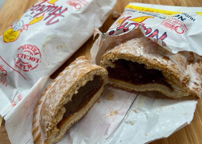 Trying the Hubig's Pie flavored with French Truck Coffee | Where NOLA ...
